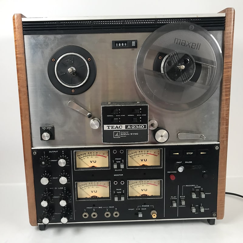 Teac A-2340 4-Channel Stereo Simul-Sync Reel-to-Reel Tape | Reverb
