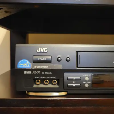 JVC VHS Player HR-S3600U Black Super VHS VCR Player High | Reverb