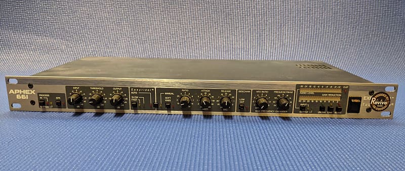 Aphex 661 Expressor Compressor Silver/Black with Revive Audio | Reverb