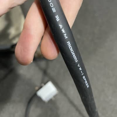 Mogami 8 pair Adat input snake 90s Black | Reverb