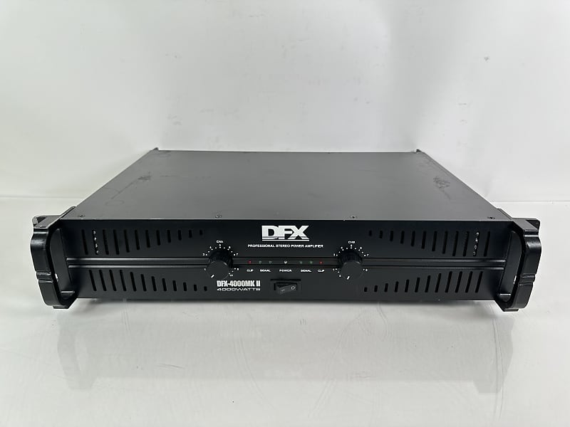 DFX 4000 MK2 Professional Stereo Amplifier 4000 Watt | Reverb