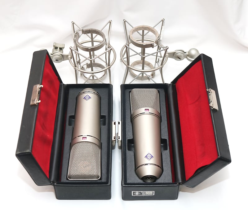 Vintage Neumann U87 Microphone Pair (circa 1975) | Reverb