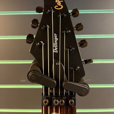 Caparison Dellinger 7 Pro. Black 2006 Modified 7 String | Reverb