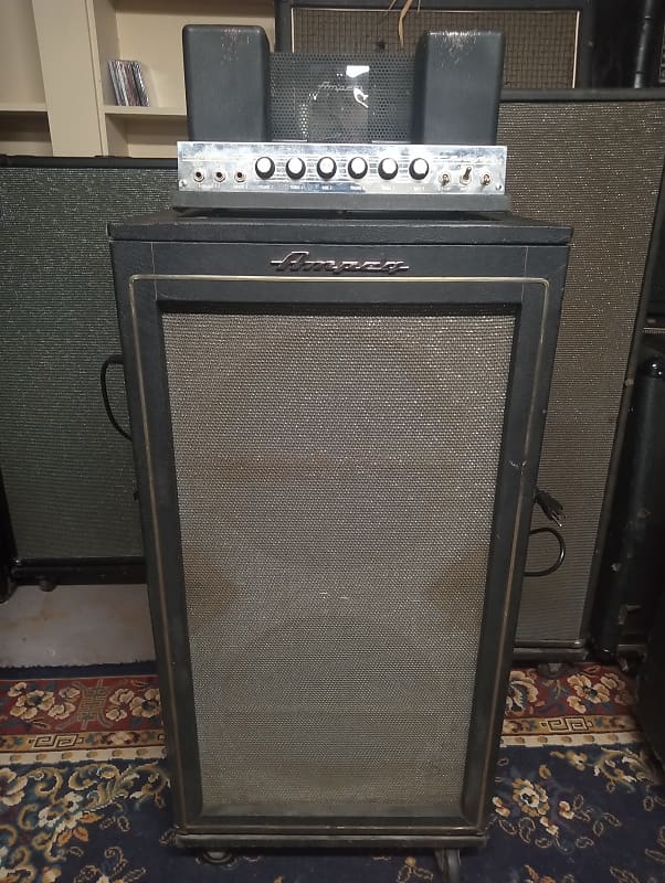 1967 Ampeg B-15ND/NC 50 Watt 2x15 Bass Combo Amplifier | Reverb