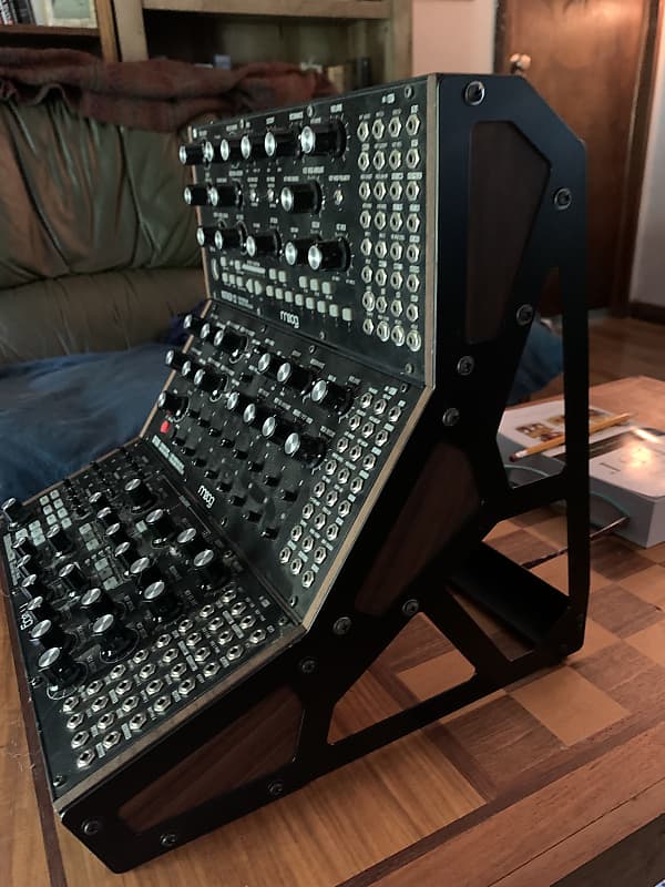 Moog Subharmonicon, DFAM, Mother-32, 3-tier rack | Reverb