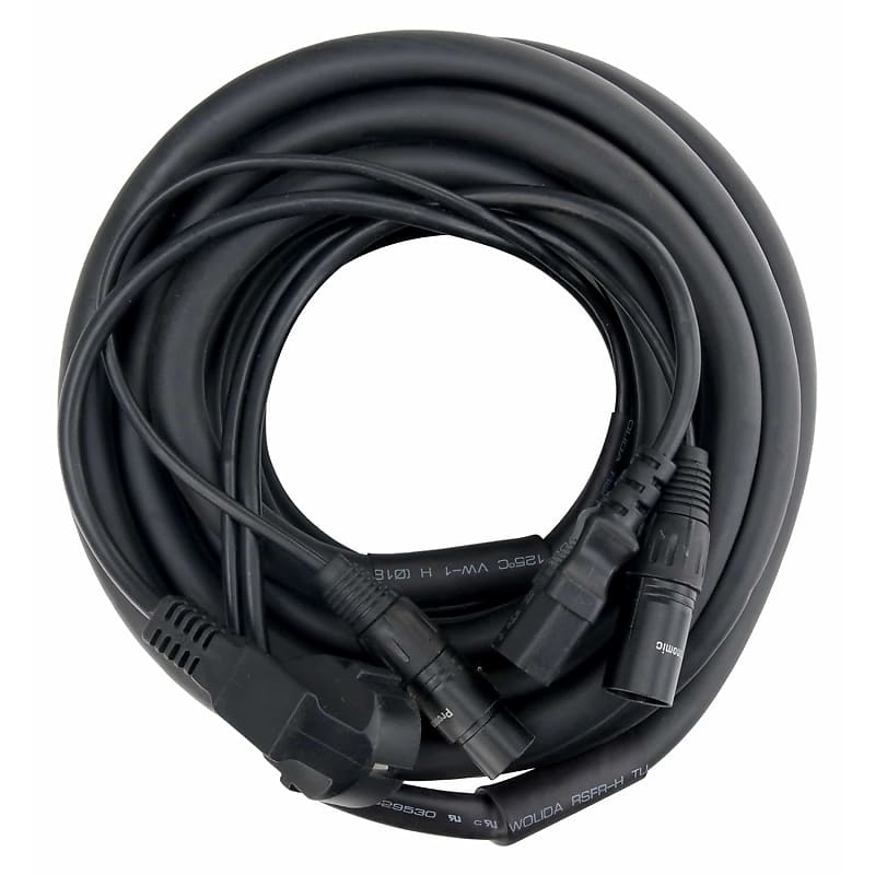 Stage Euiecx-10 Hybrid Power Cable Xlr Audio 10 M | Reverb
