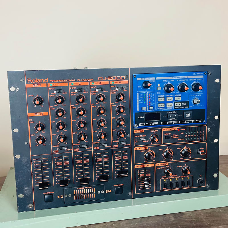 Roland DJ2000 Professional DJ Mixer w effects | Reverb