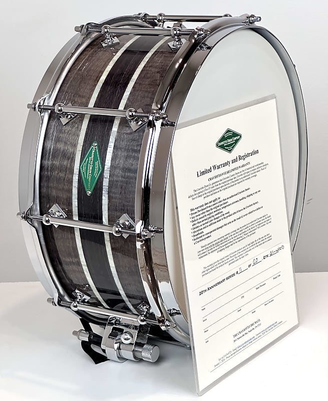 Craviotto 6.5x14 20th Anniversary Snare Drum - #11 of 20 | Reverb UK