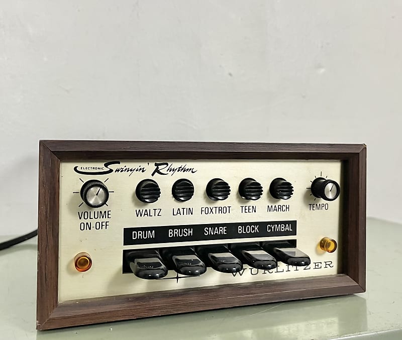 Wurlitzer Swingin’ Rhythm drum machine 1960s | Reverb