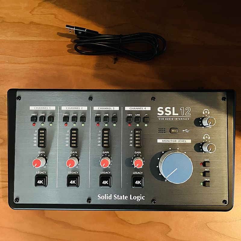 Solid State Logic SSL 12 12-Channel USB Audio Interface 2023 | Reverb