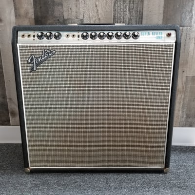 1968 Fender Super Reverb - Drip Edge Era | Reverb