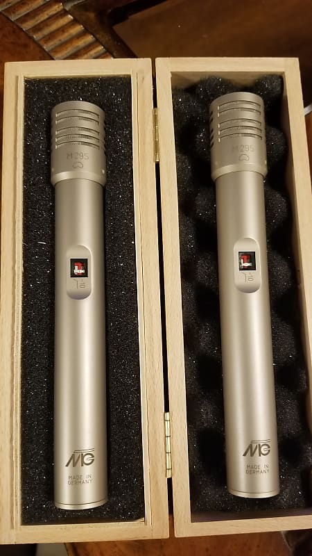 Microtech Gefell M 295 Cardioid Pencil Condenser Microphones | Reverb