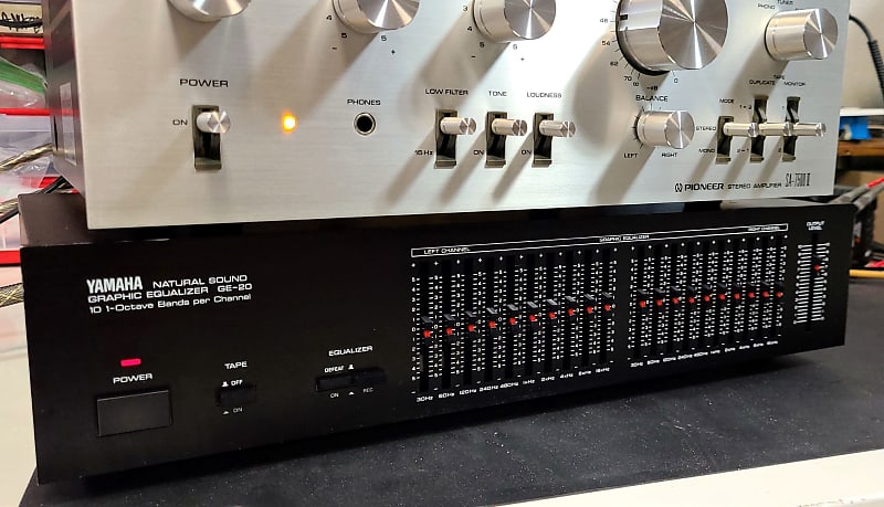 Yamaha GE-20 Stereo Graphic Equalizer ~ Excellent ~ Serviced | Reverb