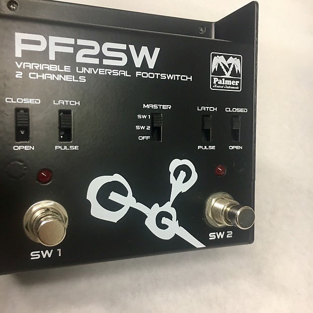 Palmer PF2SW Universal 2-Channel Footswitch | Reverb