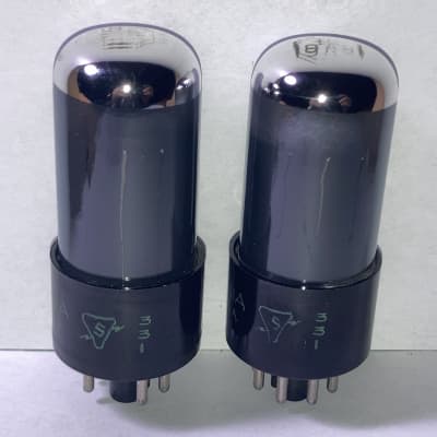 Sylvania 6V6GT Tubes, Matched Pair, NOS Testing, Matched | Reverb