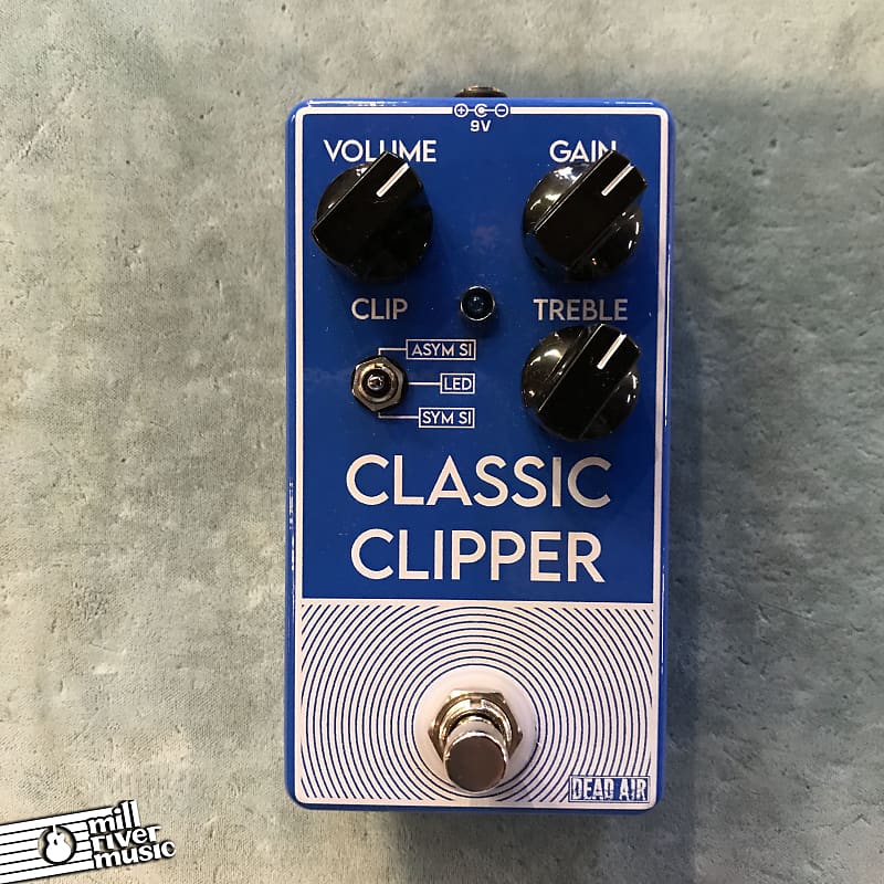 Dead Air Studios Classic Clipper Distortion Effects Pedal | Reverb