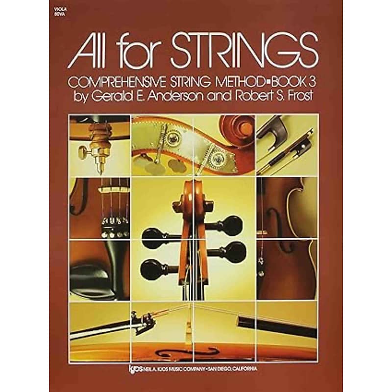 All For Strings - Viola - Book 3 | Reverb