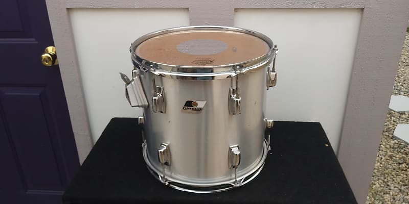 1989 Ludwig Rocker Made In USA 12 x 13" Stainless Steel Look | Reverb