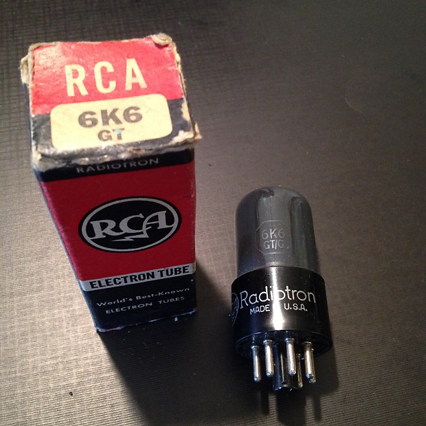 RCA 6k6 Gt Tube Mint New Old Stock Ideal For Fender Original | Reverb