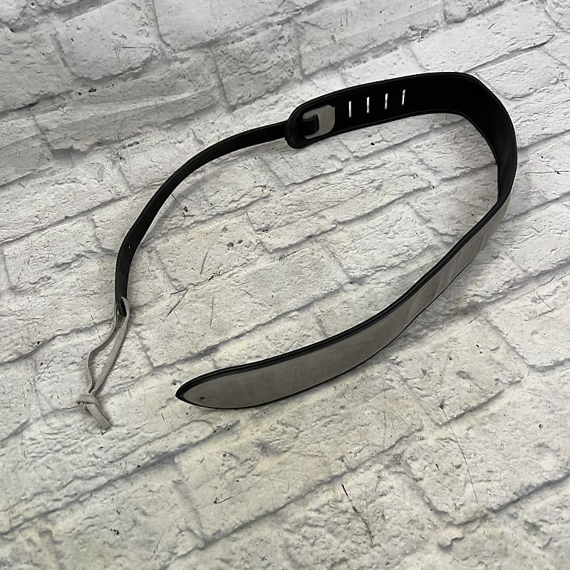 Unknown Grey Leather Strap | Reverb