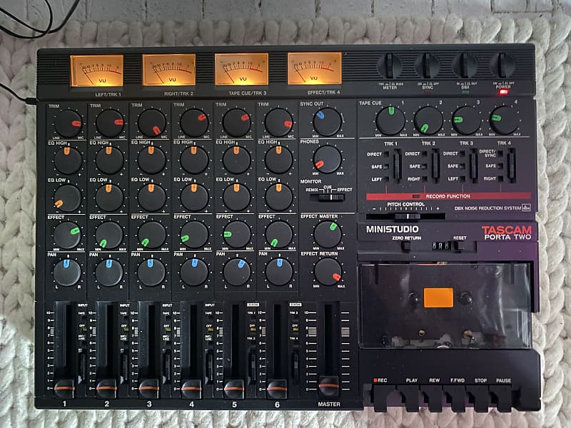 Tascam Porta Two Mini Studio 4-track recorder | Reverb