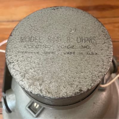 Vintage Electro-Voice Model 844 Horn Speaker - 8 Ohms - | Reverb