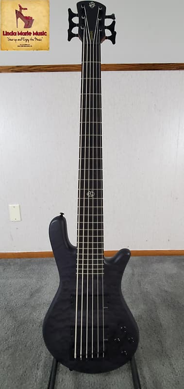 2021 Spector Spector NS Pulse 6 String Bass Guitar Black | Reverb