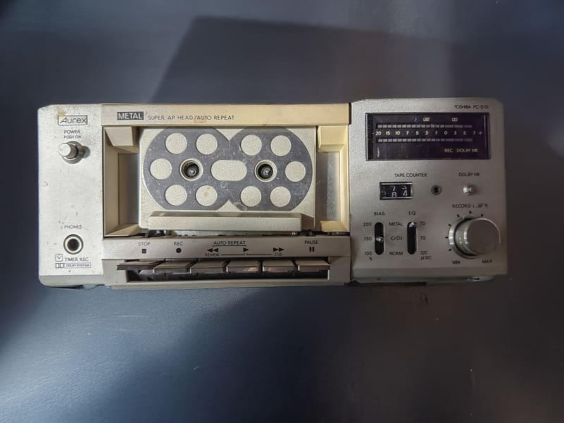Toshiba Aurex PC-D 10 deck stereo cassette | Reverb Canada
