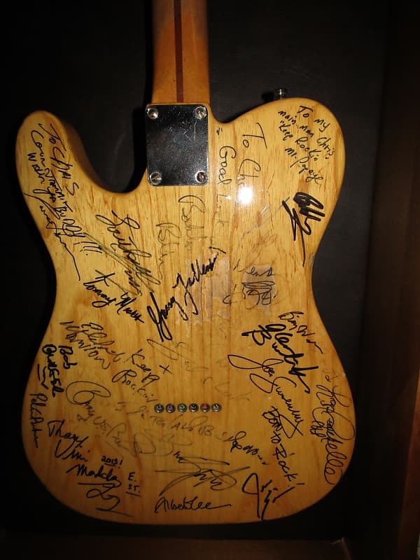 American Fender 52 Telecaster 1989 Springsteen signed | Reverb