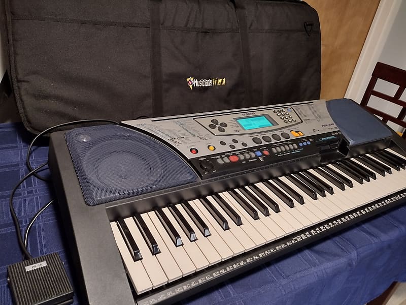 *MINT Condition* Yamaha PSR-340 w/ carry case, and pedal* | Reverb