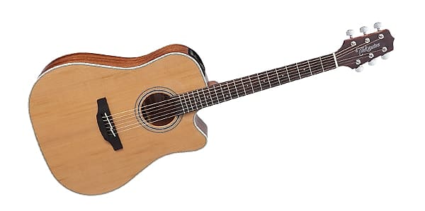 Takamine GD20CE-NS 6 String Natural Fin. Dreadnought | Reverb UK