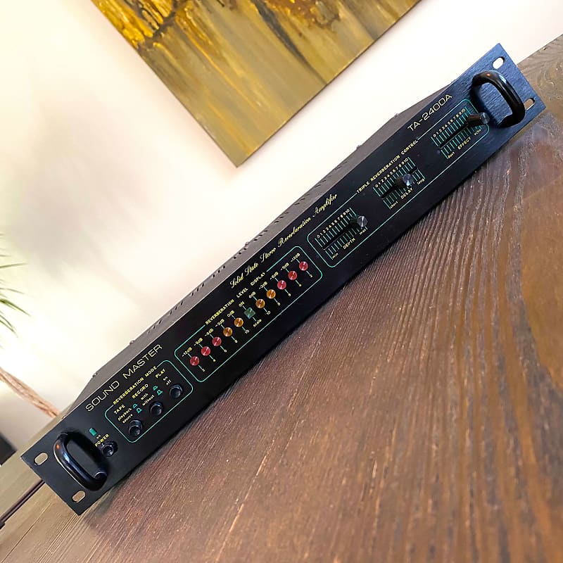 Sound Master TA-2400A (Stereo Analog Reverberation/delay | Reverb