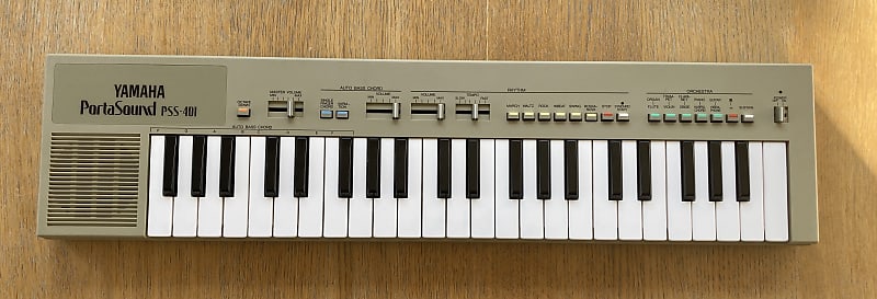 Yamaha PortaSound PSS-401 Keyboard Retro Vintage Synth, | Reverb