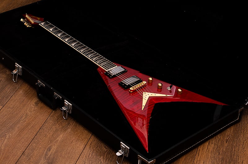 Dean Dave Mustaine VMNT Limited Trans Red #29 of 50 2014 - | Reverb