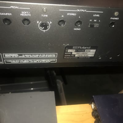 Roland Digital Piano RD-300s 1980's (with stand) - Dark Grey | Reverb