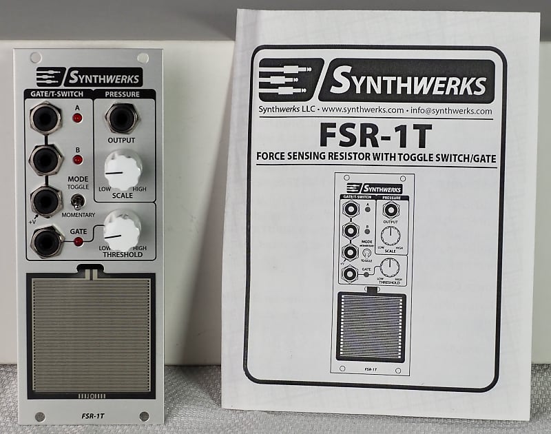 Synthwerks FSR-1T Single FSR Module with Momentary/Toggle | Reverb
