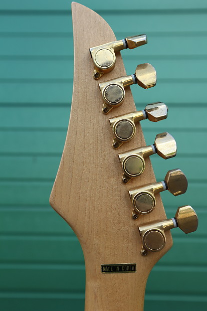 Maison Super Strat Korea Orange/Red | Reverb