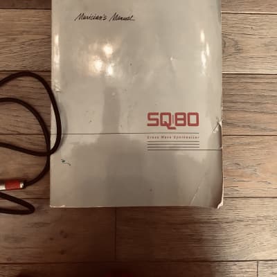 Vintage Ensoniq 80’s SQ-80 Synthesizer | Reverb
