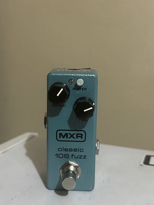 MXR M296 Classic 108 Fuzz Mini 2018 - Present - Teal | Reverb