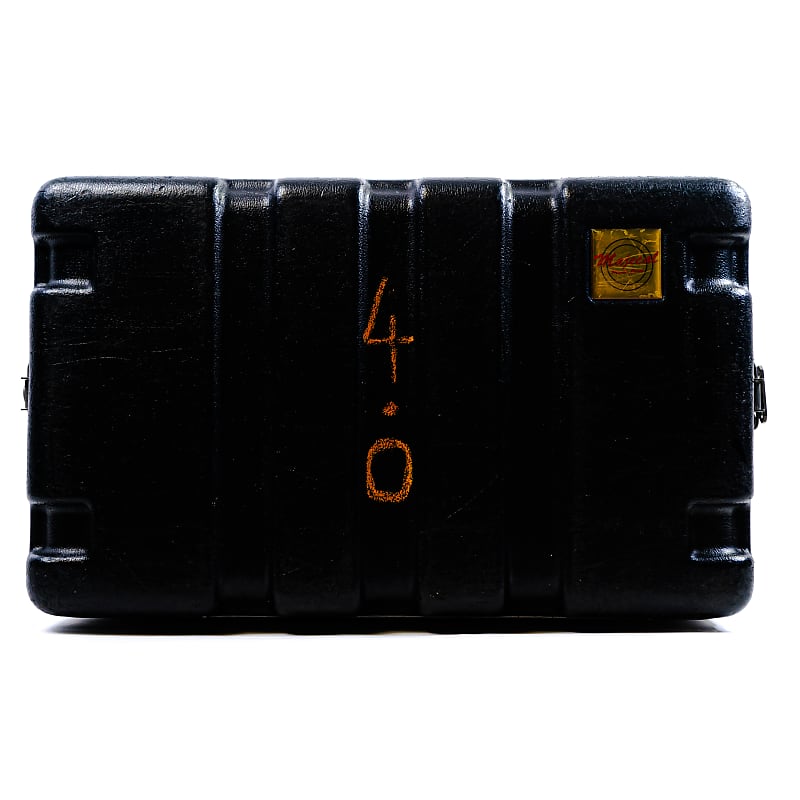 Majecal 6 Space Rack Road Case with 17" Depth - Black | Reverb