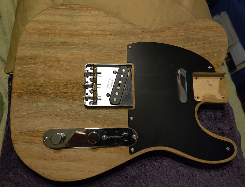 '18 Custom Tele Body-(Loaded)~[+15 Decals] | Reverb