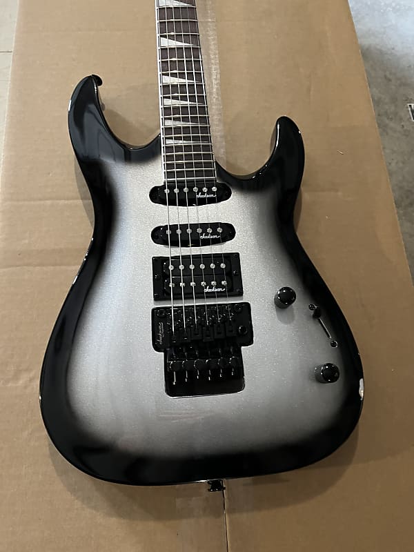 Jackson JS Series Dinky Arch Top JS34 DKA Silver Burst, with | Reverb