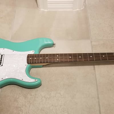 Tom Delonge Style Strat, Seafoam Green | Reverb