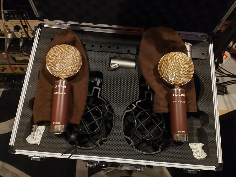 Cascade Fat Head II Stereo Pair Ribbon Mics | Reverb