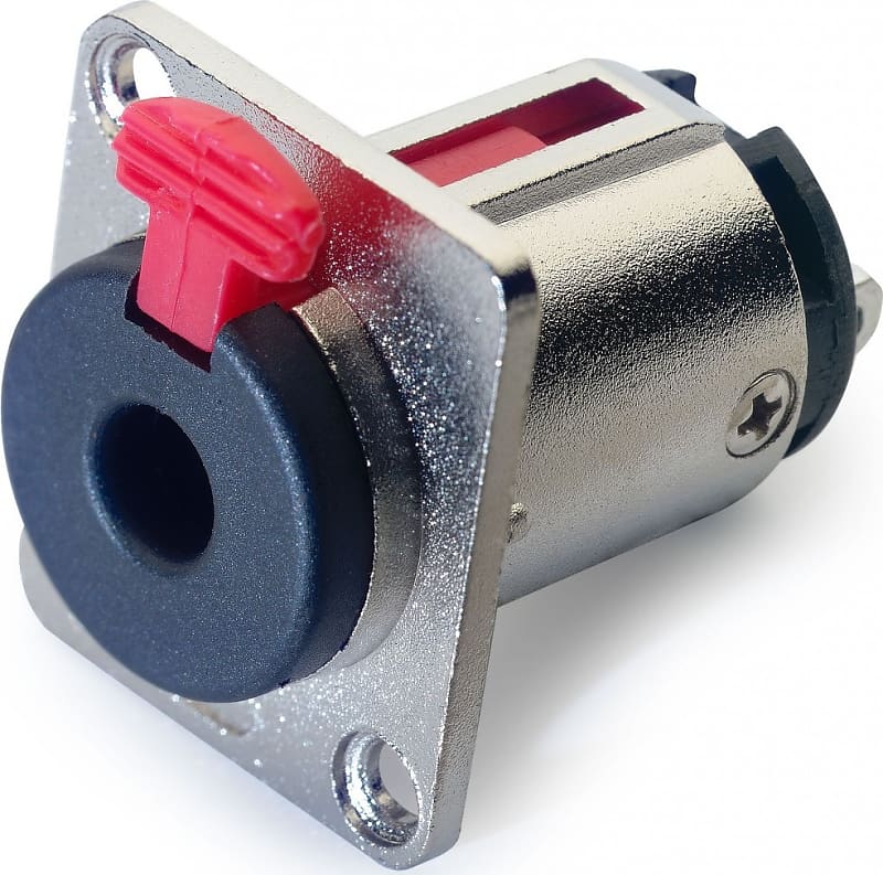 1/4" Stereo phone plug jack + Latch | Reverb