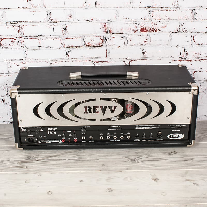 Revv Generator 100w Tube Guitar Amp Head w/ Footswitch x045D | Reverb