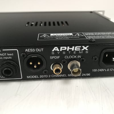 Aphex 207D Mic Pre Amplifier | Reverb