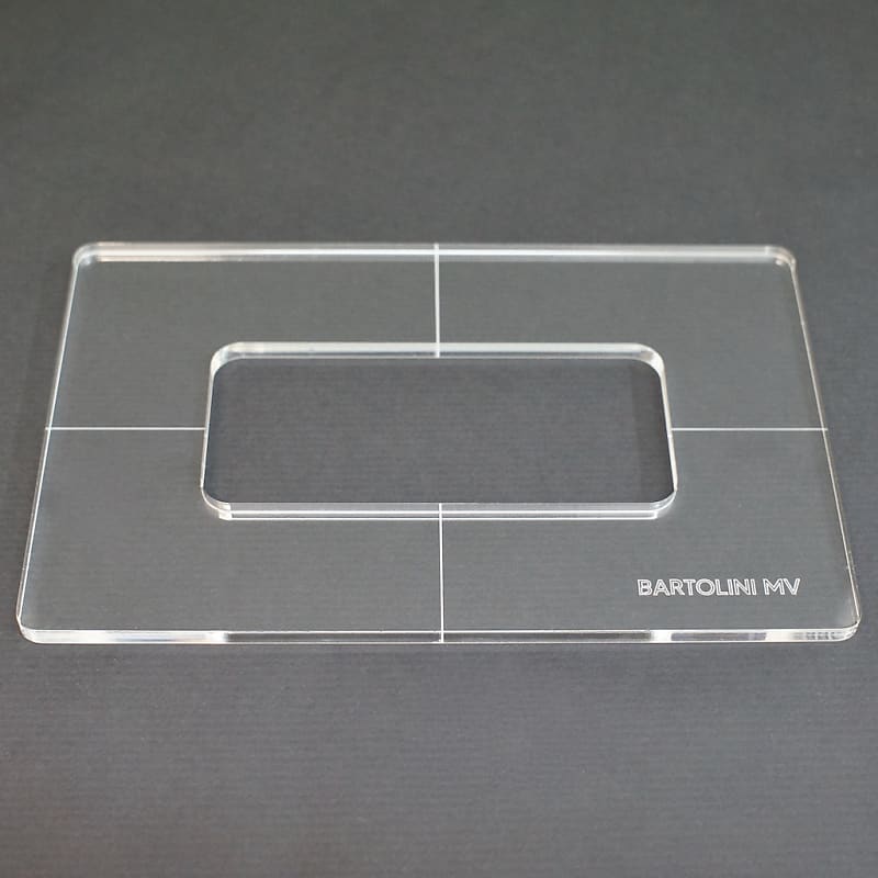 Bass Pickup Routing Template - Bartolini MV | Reverb