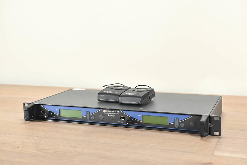 Sennheiser EM 550 G2 Wireless Receiver w/ 2 Belt Packs | Reverb