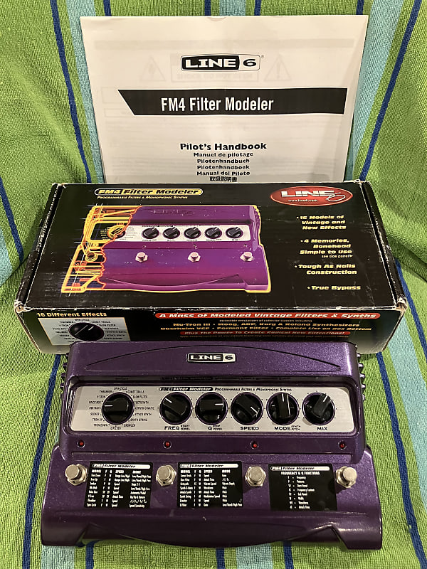 Line 6 FM4 Filter Modeler 2010s - Purple | Reverb